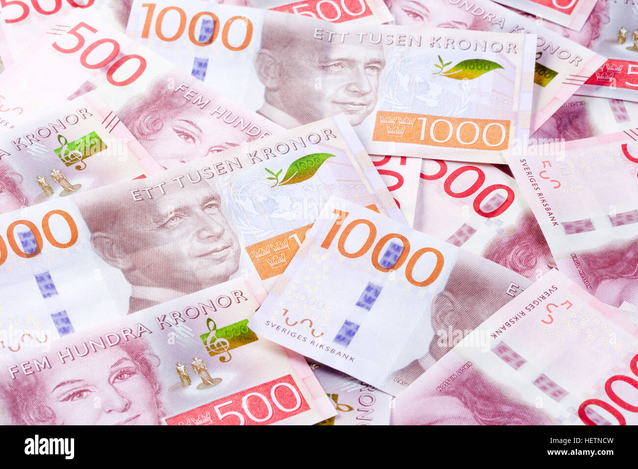 Swedish banknotes hi-res stock photography and images - Alamy