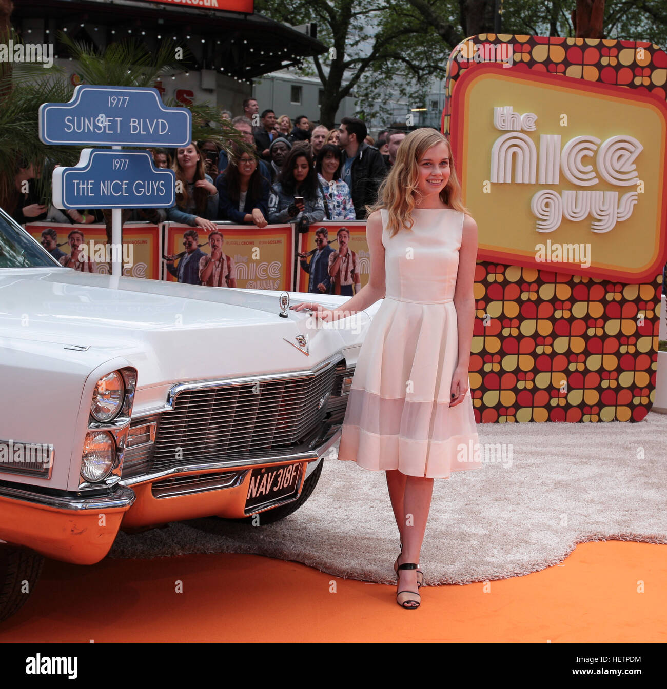 Angourie Rice attends the Nice Guys - UK film premiere Odeon Leicester ...