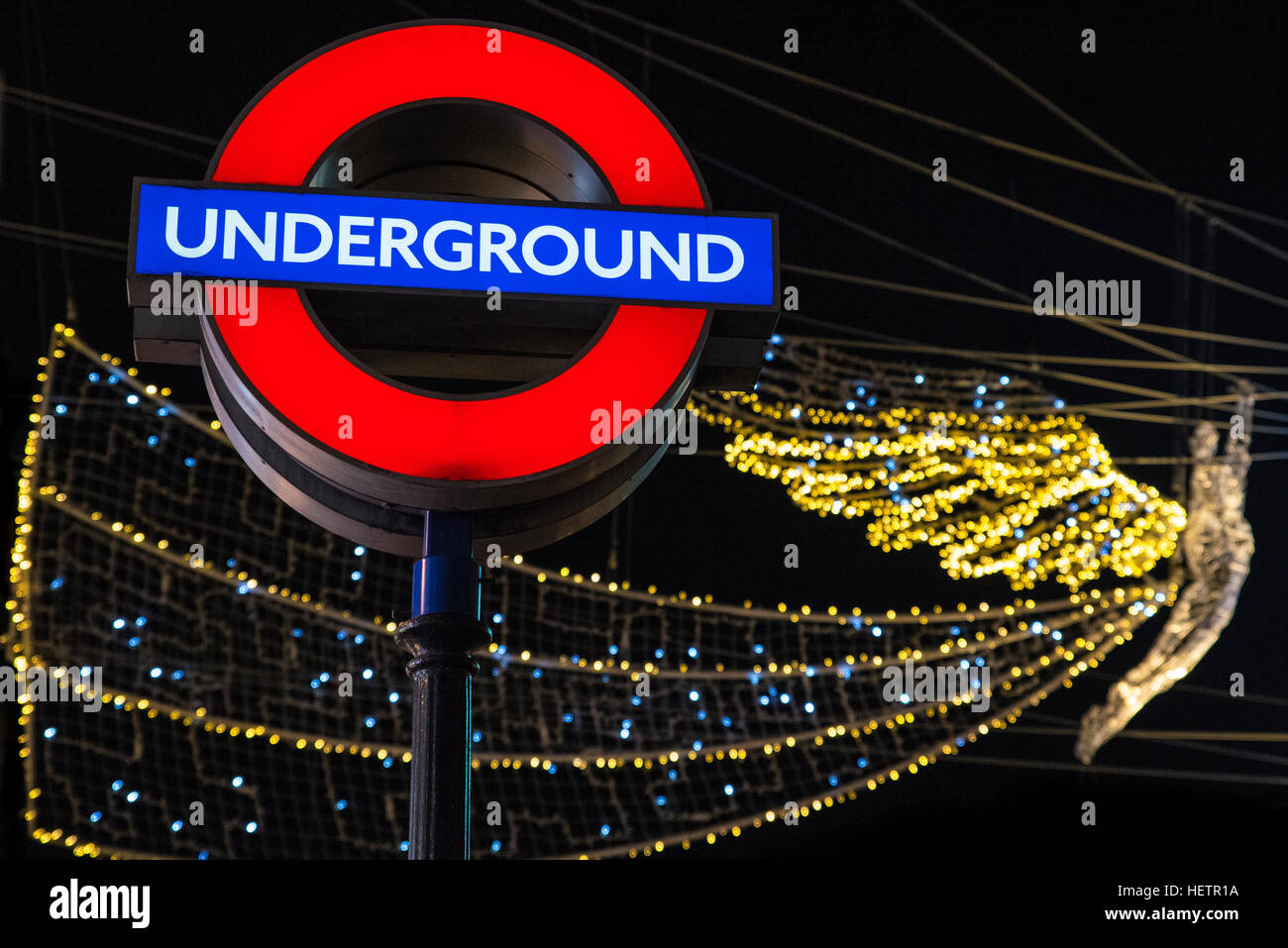 Lit underground logo hi-res stock photography and images - Alamy