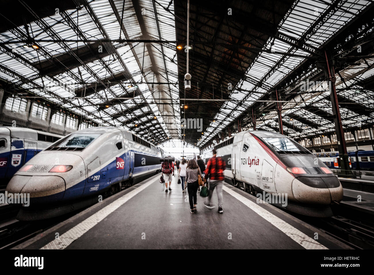 Tgv trains paris hi-res stock photography and images - Alamy