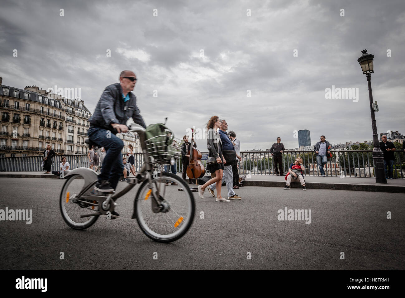 French man on bike hi-res stock photography and images - Alamy