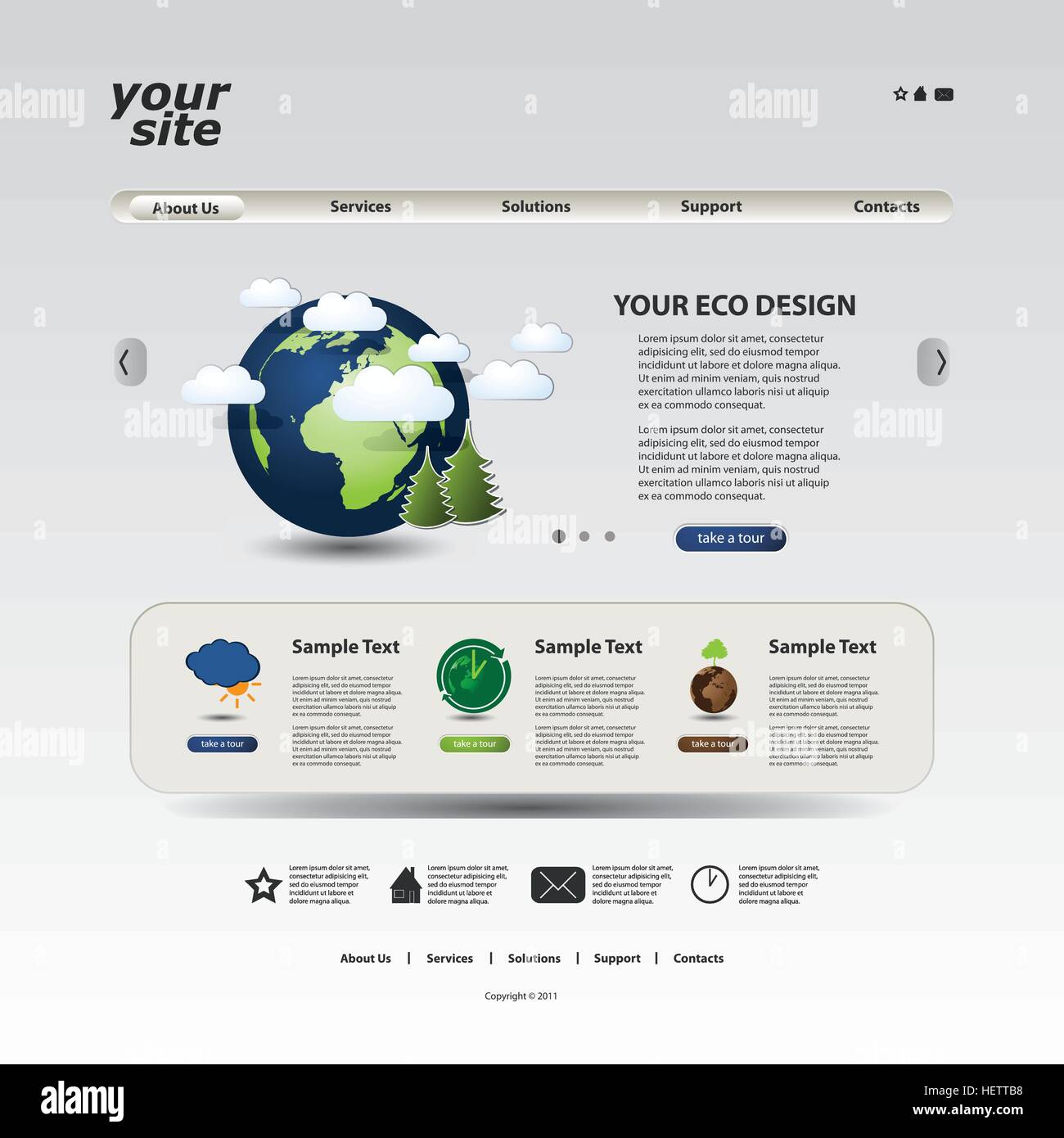 Curved pine tree Stock Vector Images - Alamy