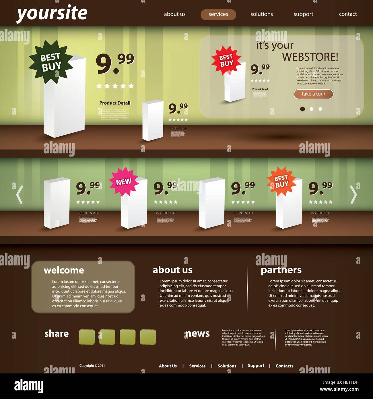 Webstore vector vectors hi-res stock photography and images - Alamy