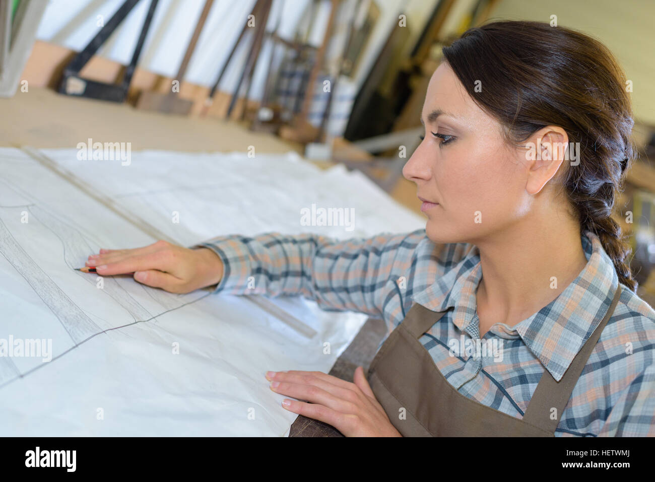 Inclined face hi-res stock photography and images - Alamy