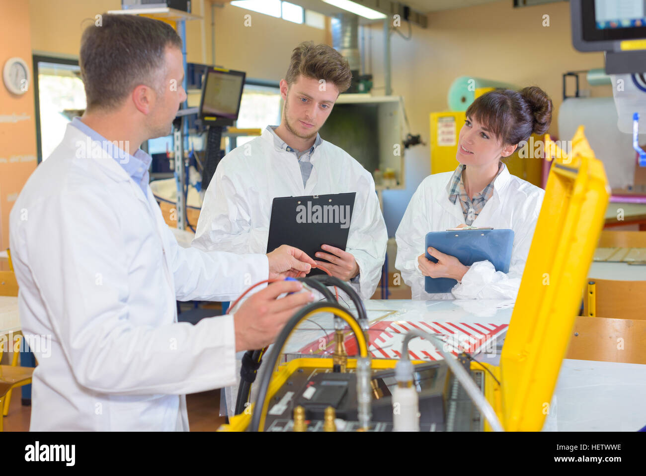 young mechanical engineers Stock Photo - Alamy