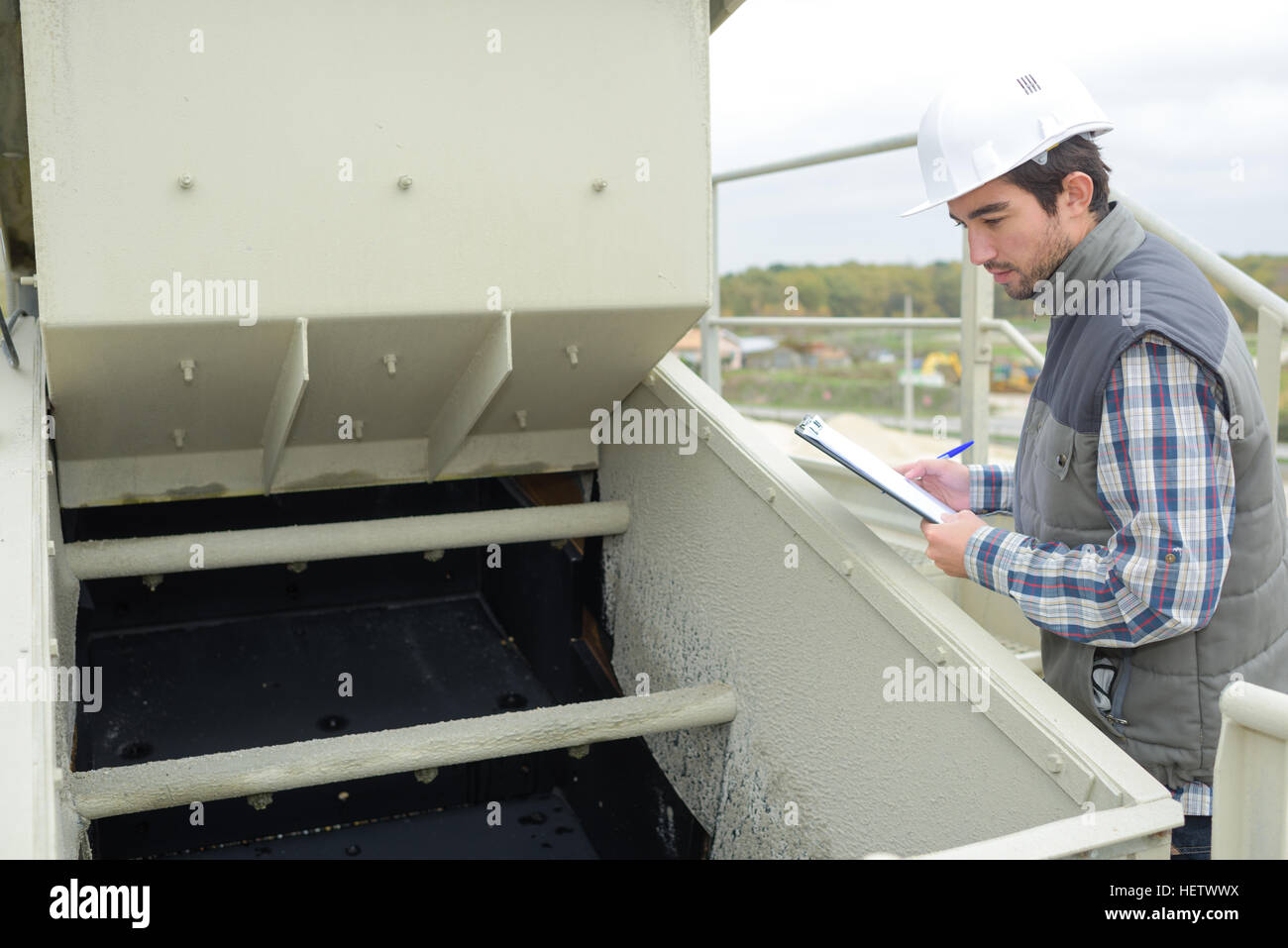 environmental inspection representative Stock Photo - Alamy