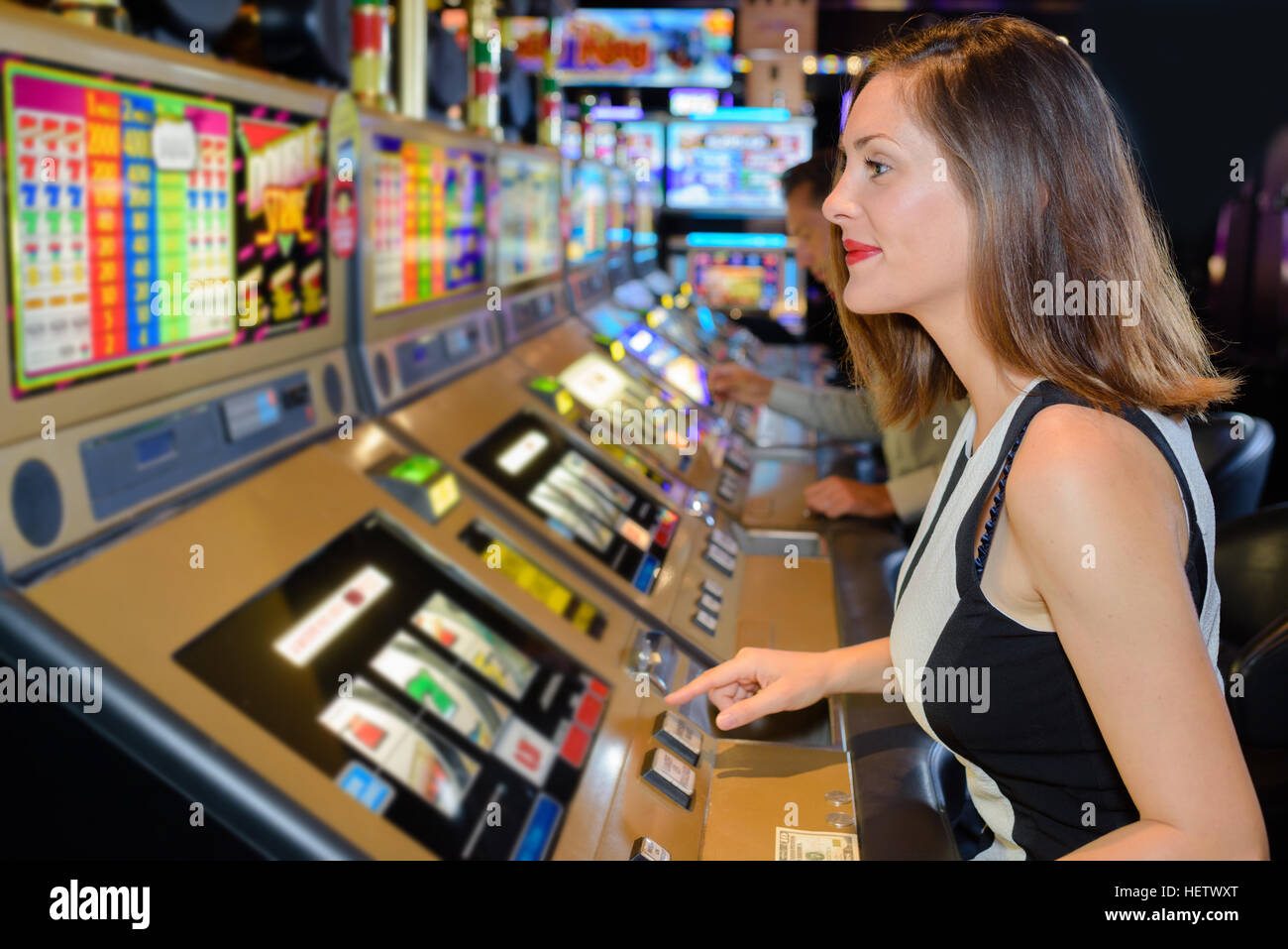waiting for the lucky combination Stock Photo - Alamy