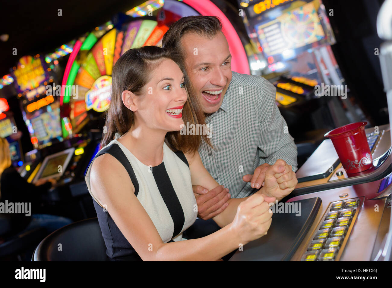 hitting the jackpot Stock Photo - Alamy