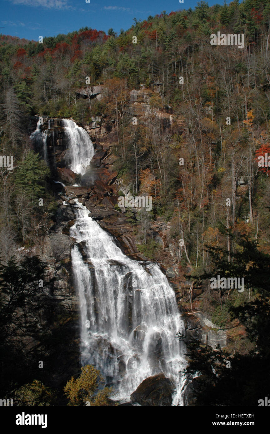 Whitewater falls transylvania county north hi-res stock photography and ...