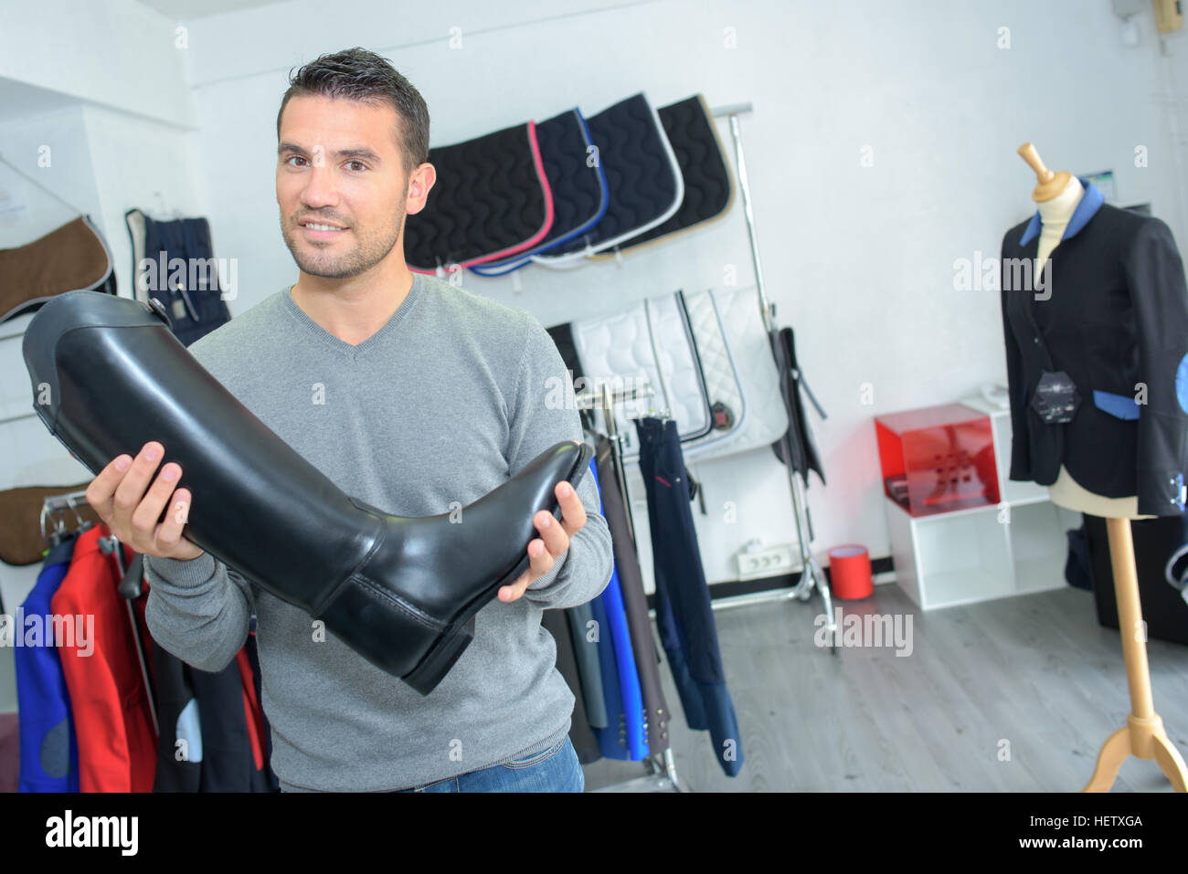 Riding boot hi-res stock photography and images - Alamy