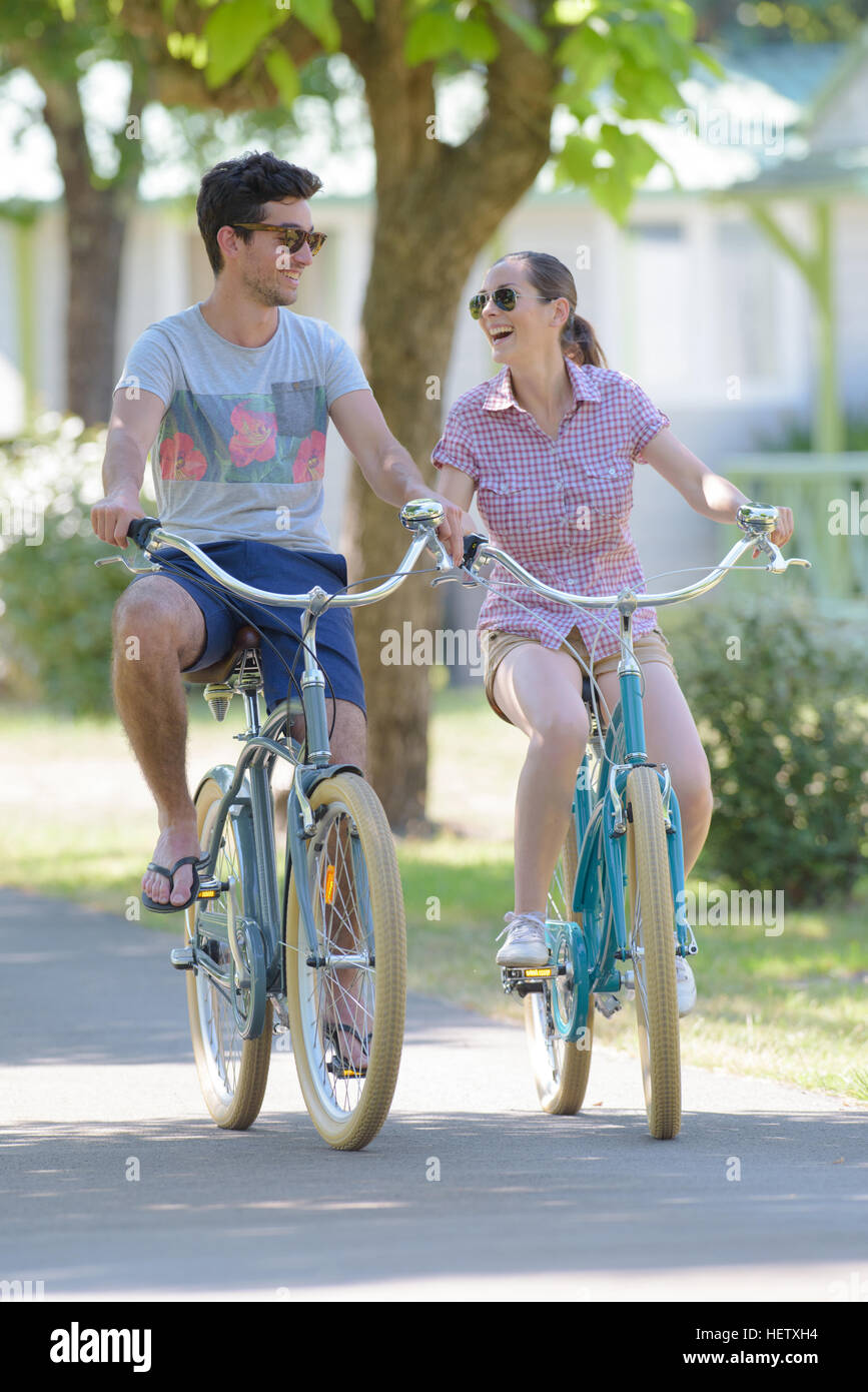 laughter on the road Stock Photo - Alamy