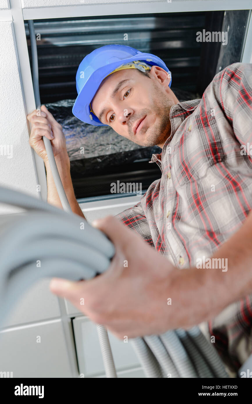 Cable conduit hi-res stock photography and images - Alamy