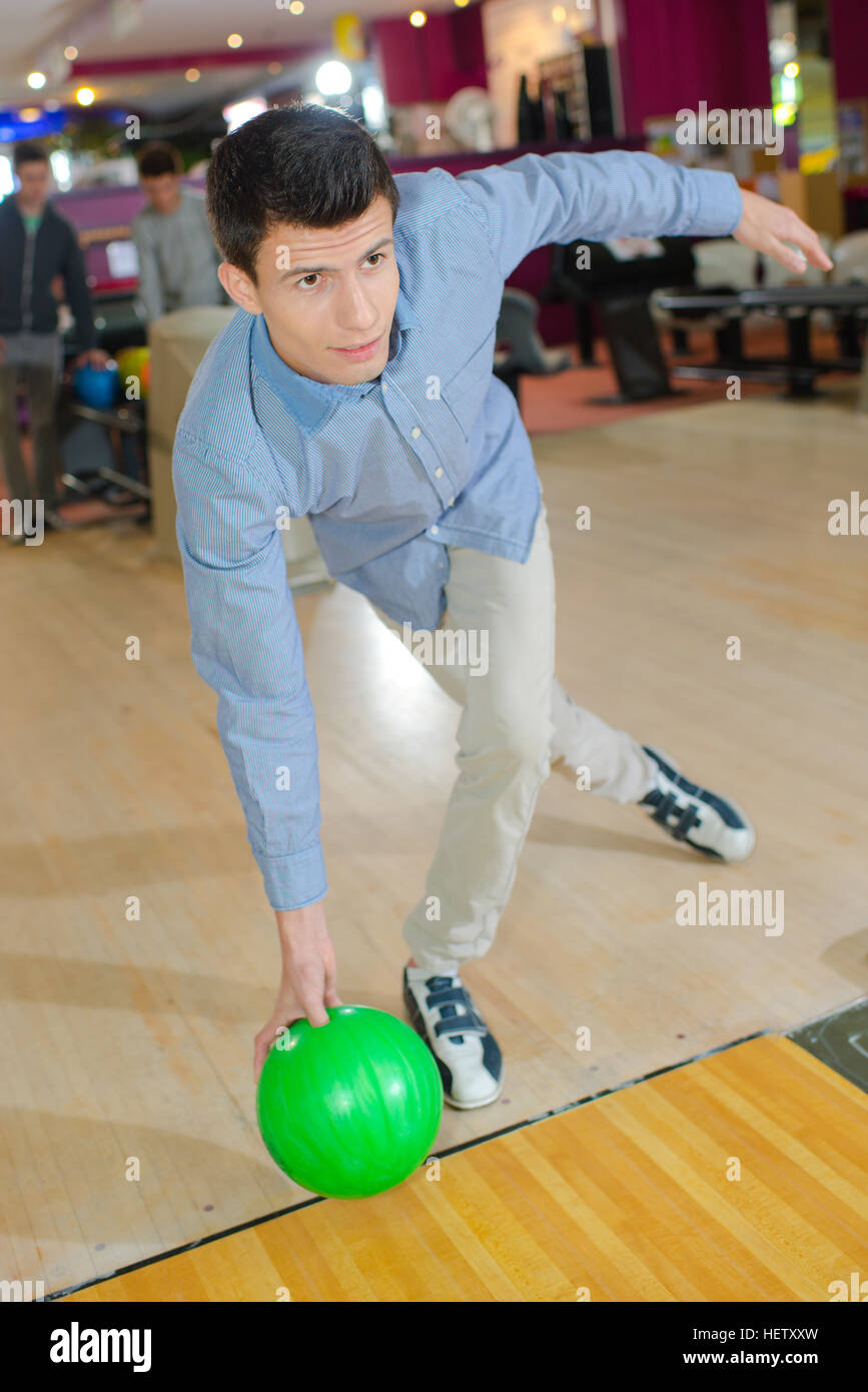 Bowling strike hi-res stock photography and images - Alamy