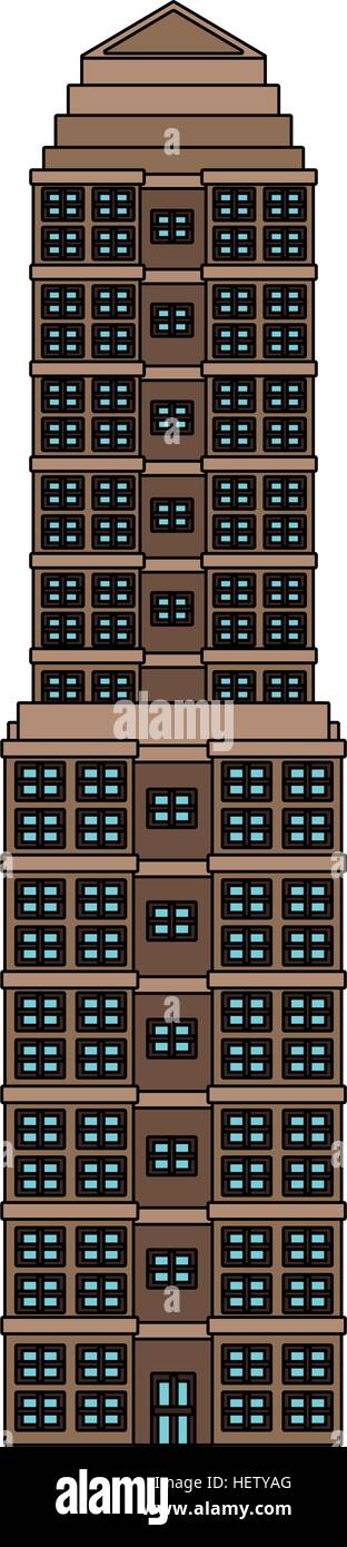 Isolated building tower design Stock Vector Image & Art - Alamy