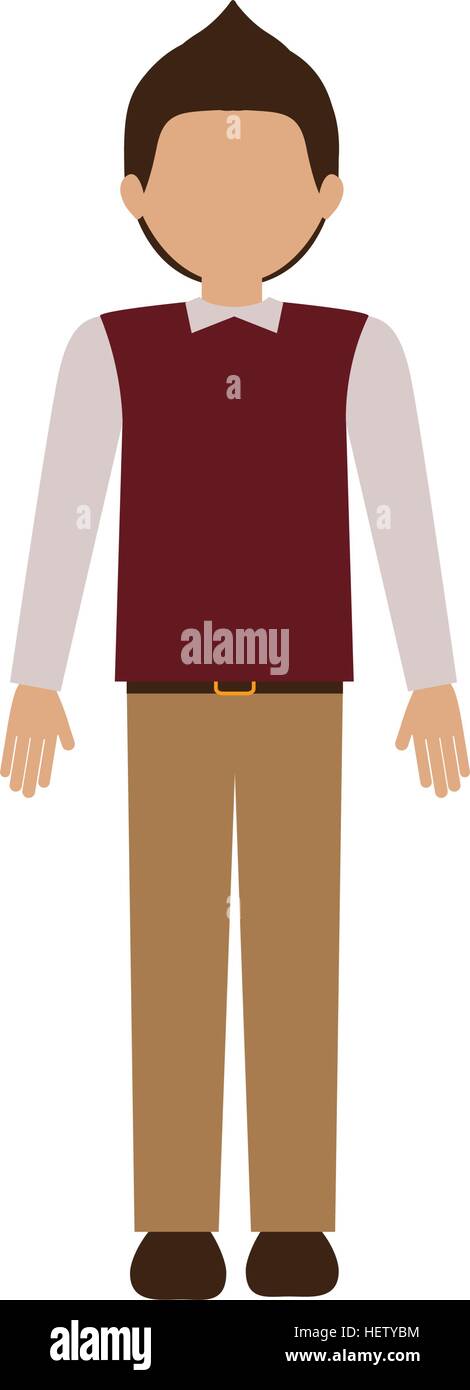 Man icon. Male avatar person people and human theme. Isolated design ...
