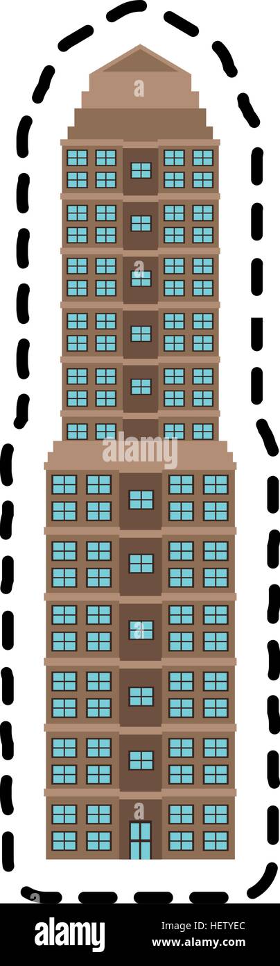 Isolated building tower design Stock Vector Image & Art - Alamy