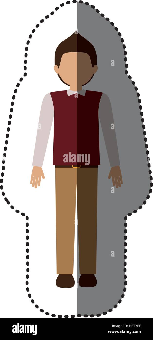 Man icon. Male avatar person people and human theme. Isolated design ...