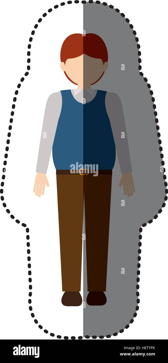 Man icon. Male avatar person people and human theme. Isolated design ...