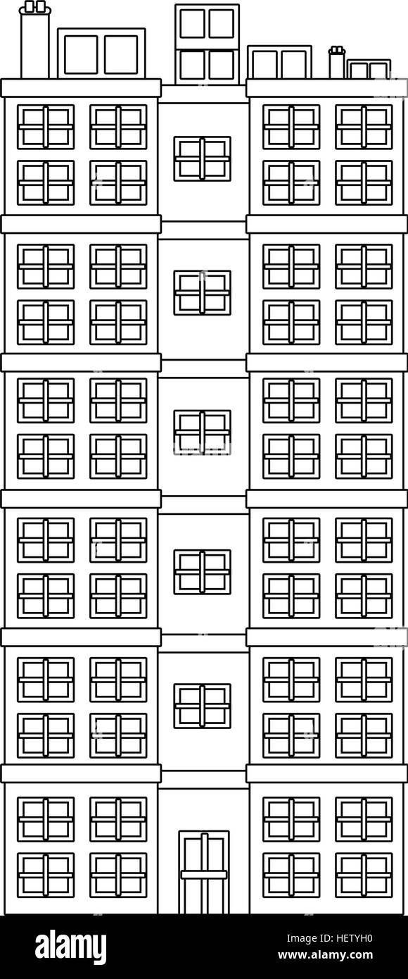 Isolated building tower design Stock Vector Image & Art - Alamy