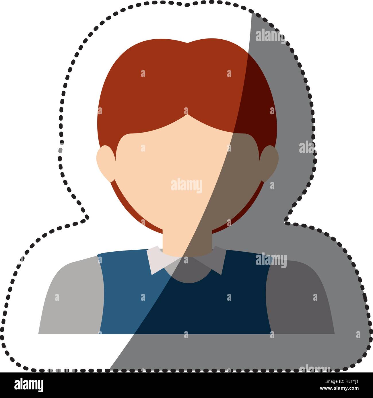 Man icon. Male avatar person people and human theme. Isolated design ...