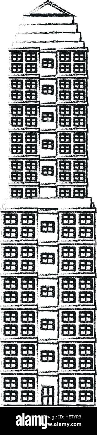 Isolated building tower design icon Stock Vector Image & Art - Alamy