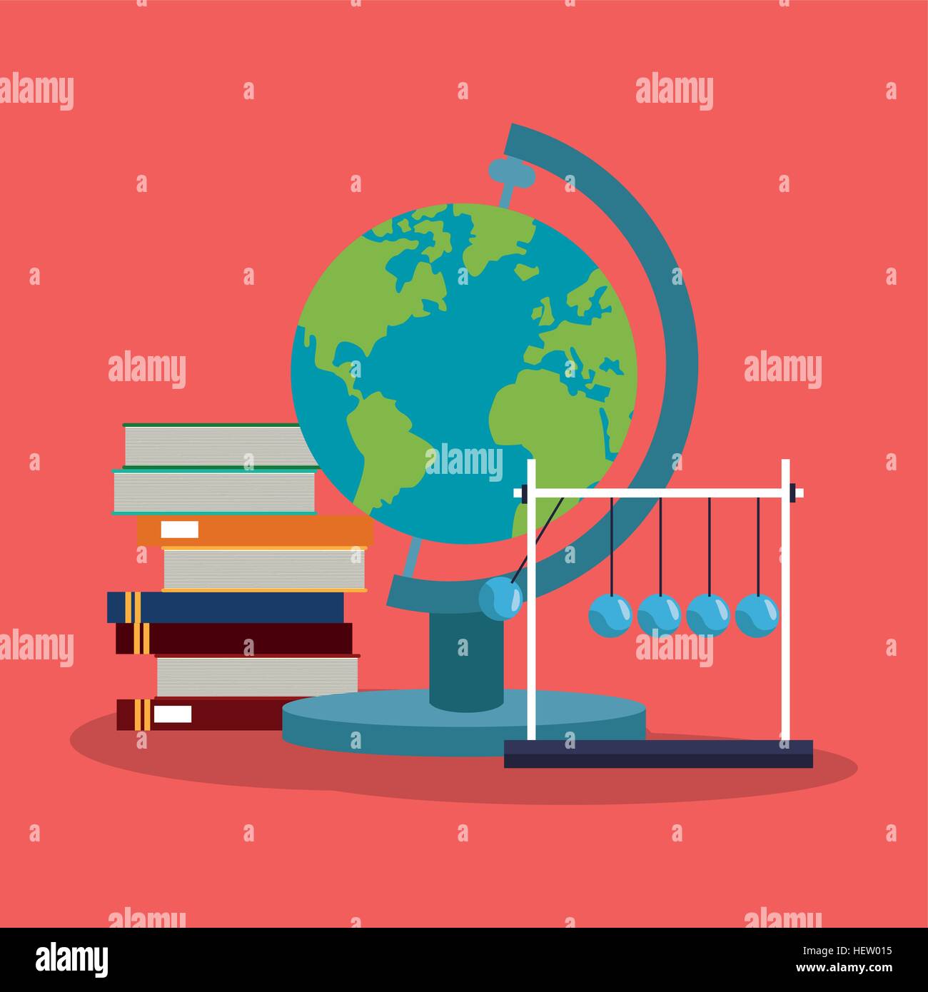 Colorful Books and science design Stock Vector Image & Art - Alamy
