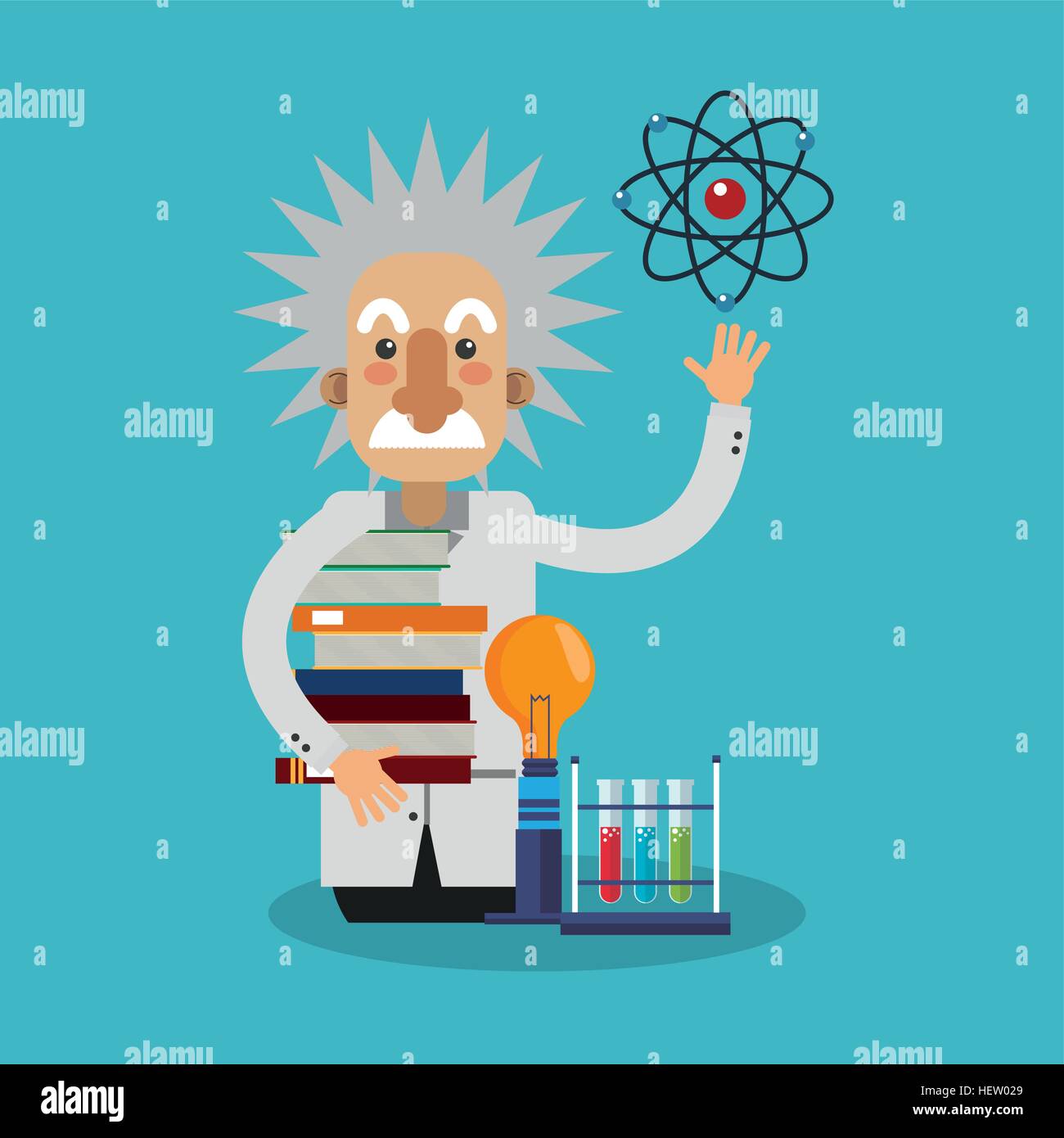 Colorful Einstein design Stock Vector Image & Art - Alamy