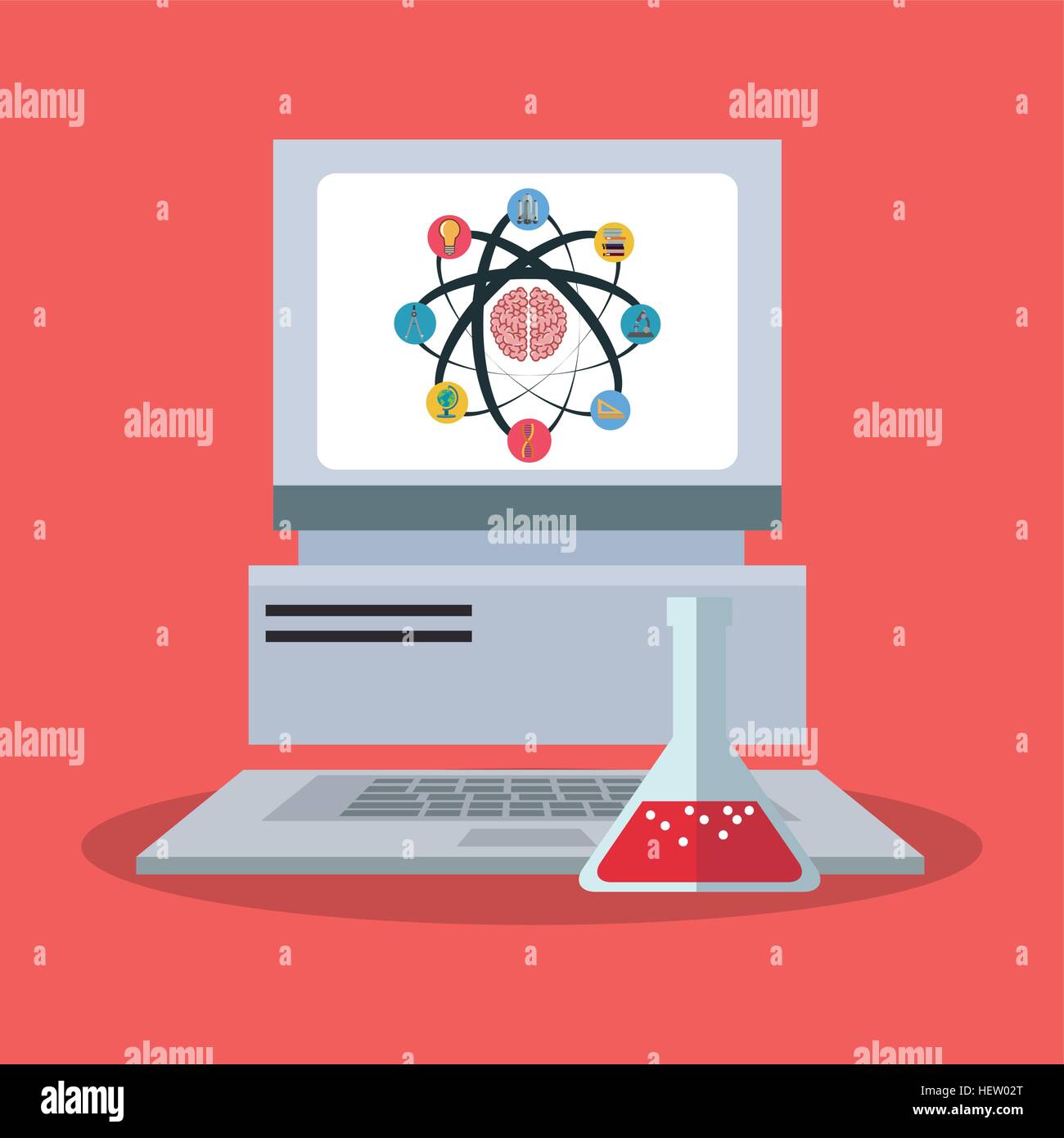 Computer Science Stock Vector Images - Alamy