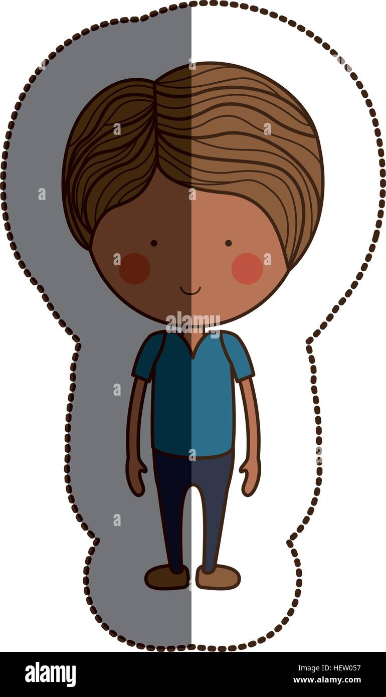Isolated boy cartoon design Stock Vector Image & Art - Alamy