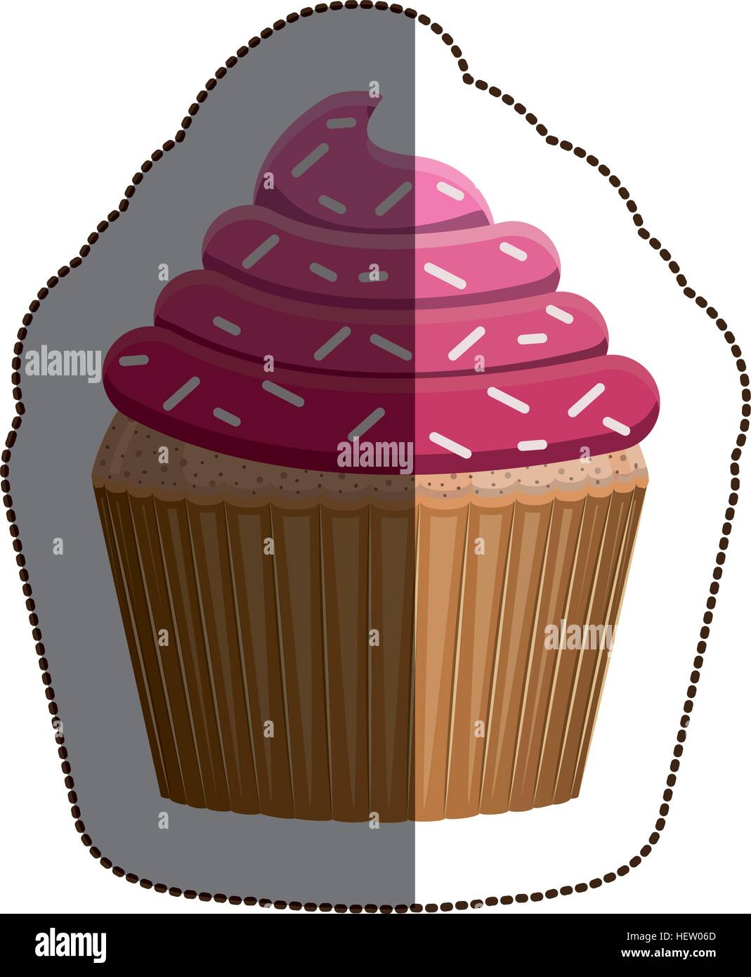 Isolated muffin design Stock Vector Image & Art - Alamy