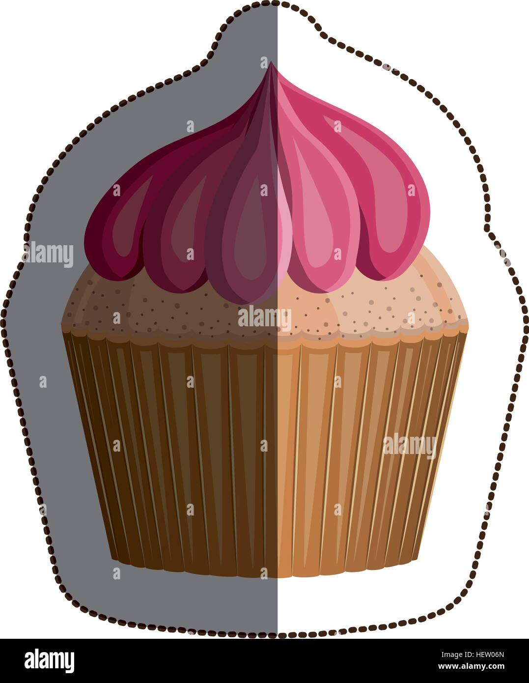 Isolated muffin design Stock Vector Image & Art - Alamy