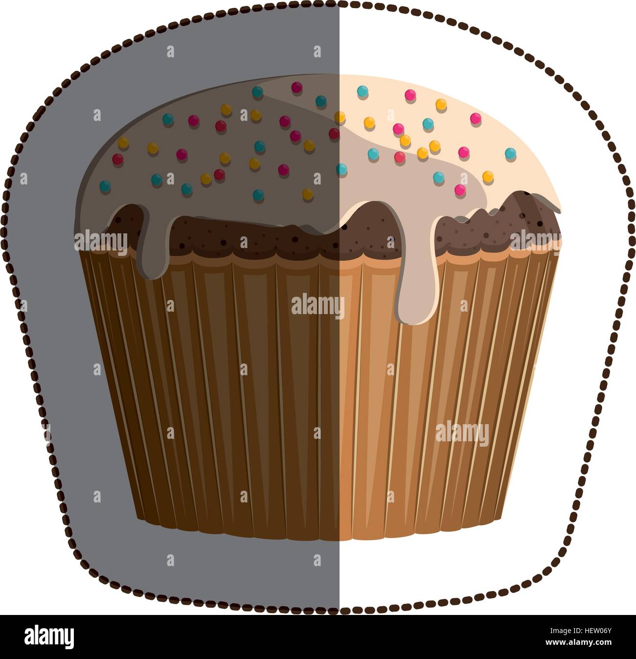 Isolated muffin design Stock Vector Image & Art - Alamy