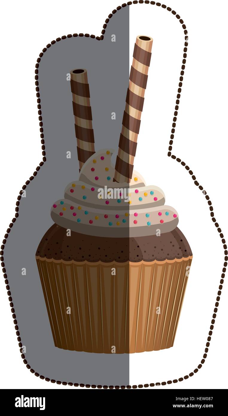 Isolated muffin design Stock Vector Image & Art - Alamy