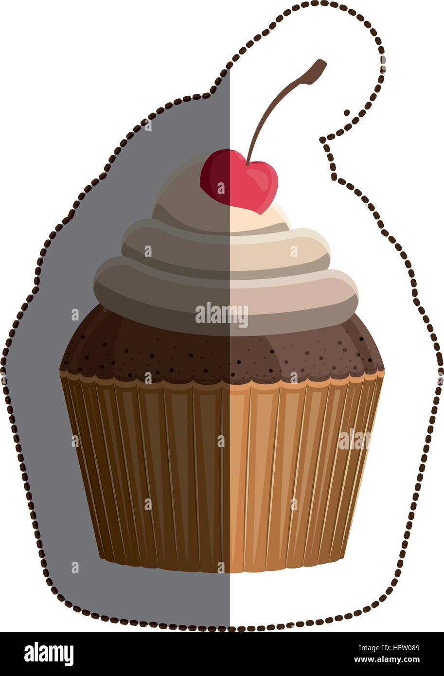 Isolated muffin design Stock Vector Image & Art - Alamy
