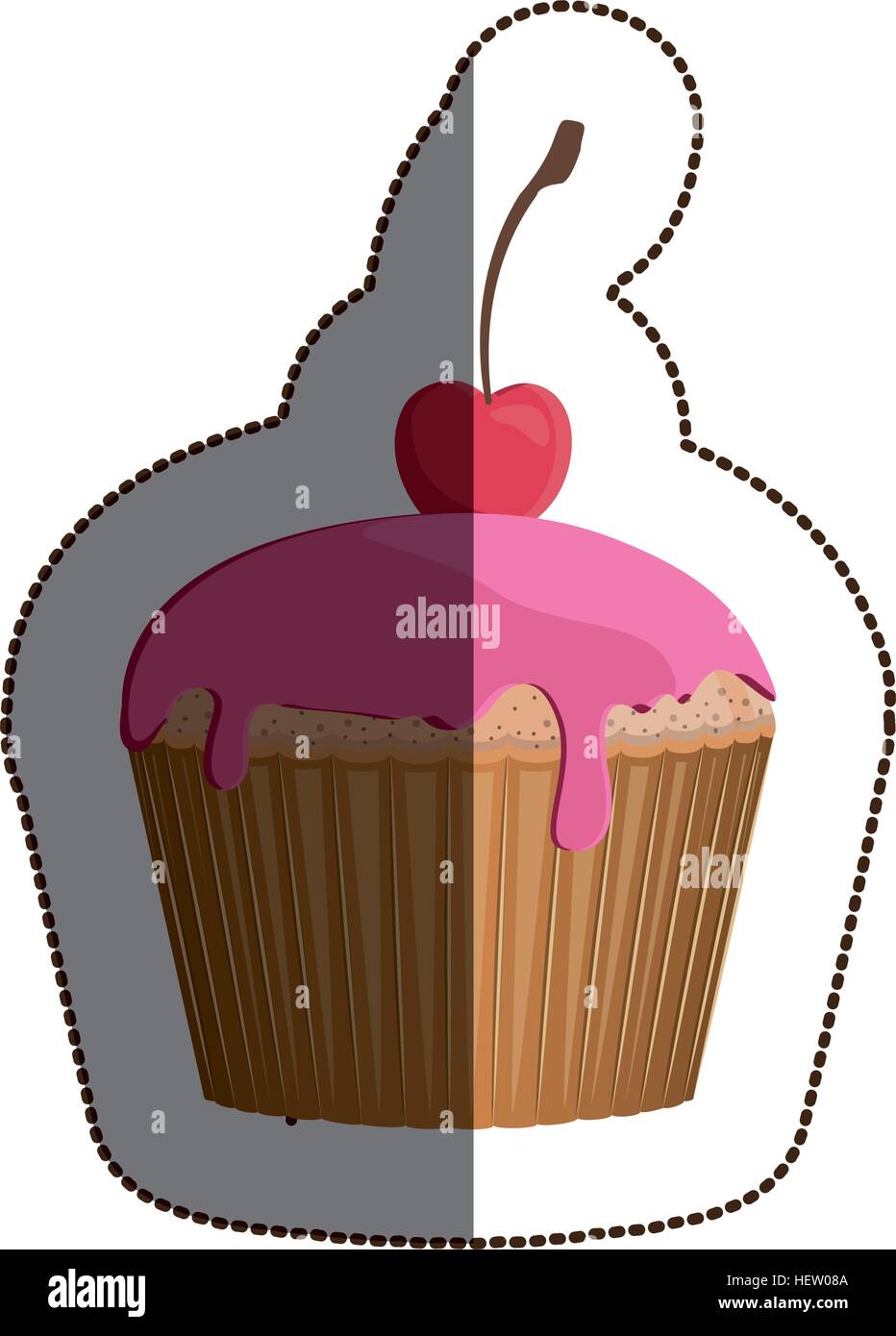 Isolated muffin design Stock Vector Image & Art - Alamy