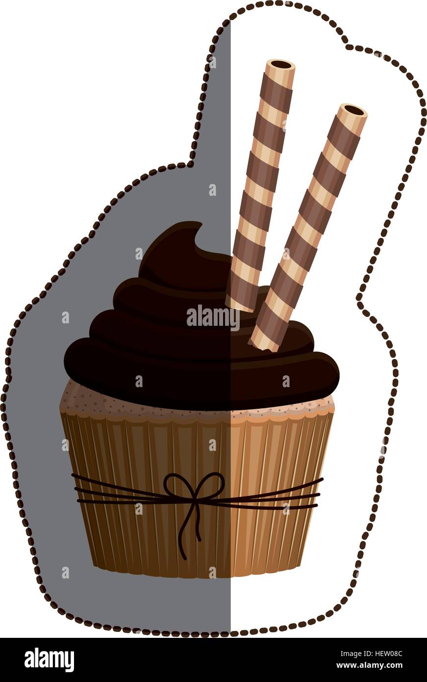 Isolated muffin design Stock Vector Image & Art - Alamy