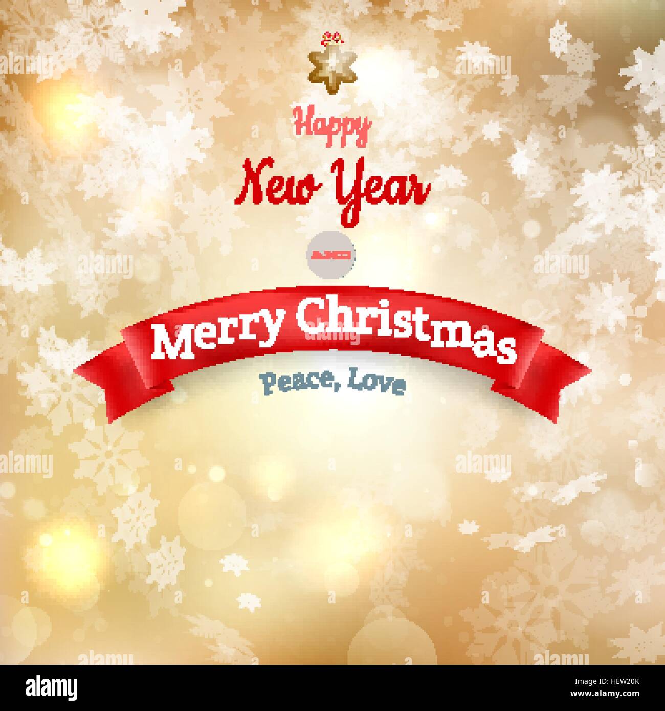 Christmas landscape Poster. EPS 10 Stock Vector Image & Art - Alamy