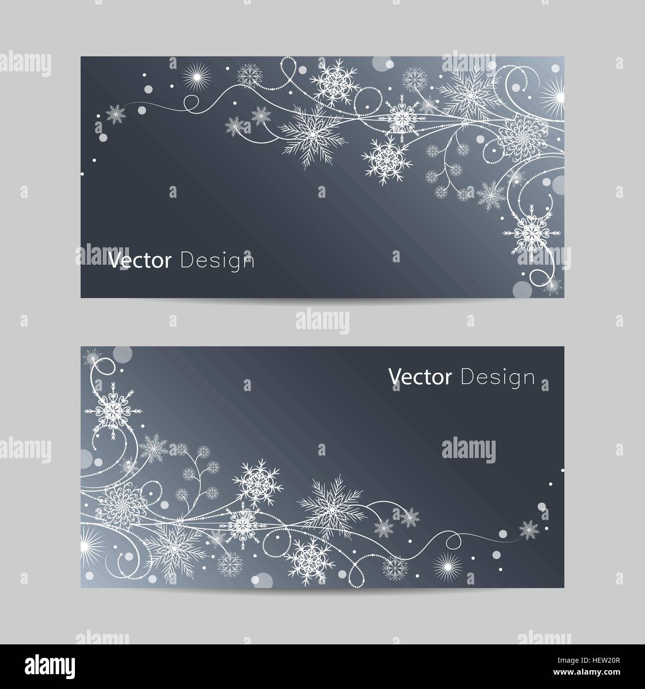 Set of horizontal banners Stock Vector Image & Art - Alamy