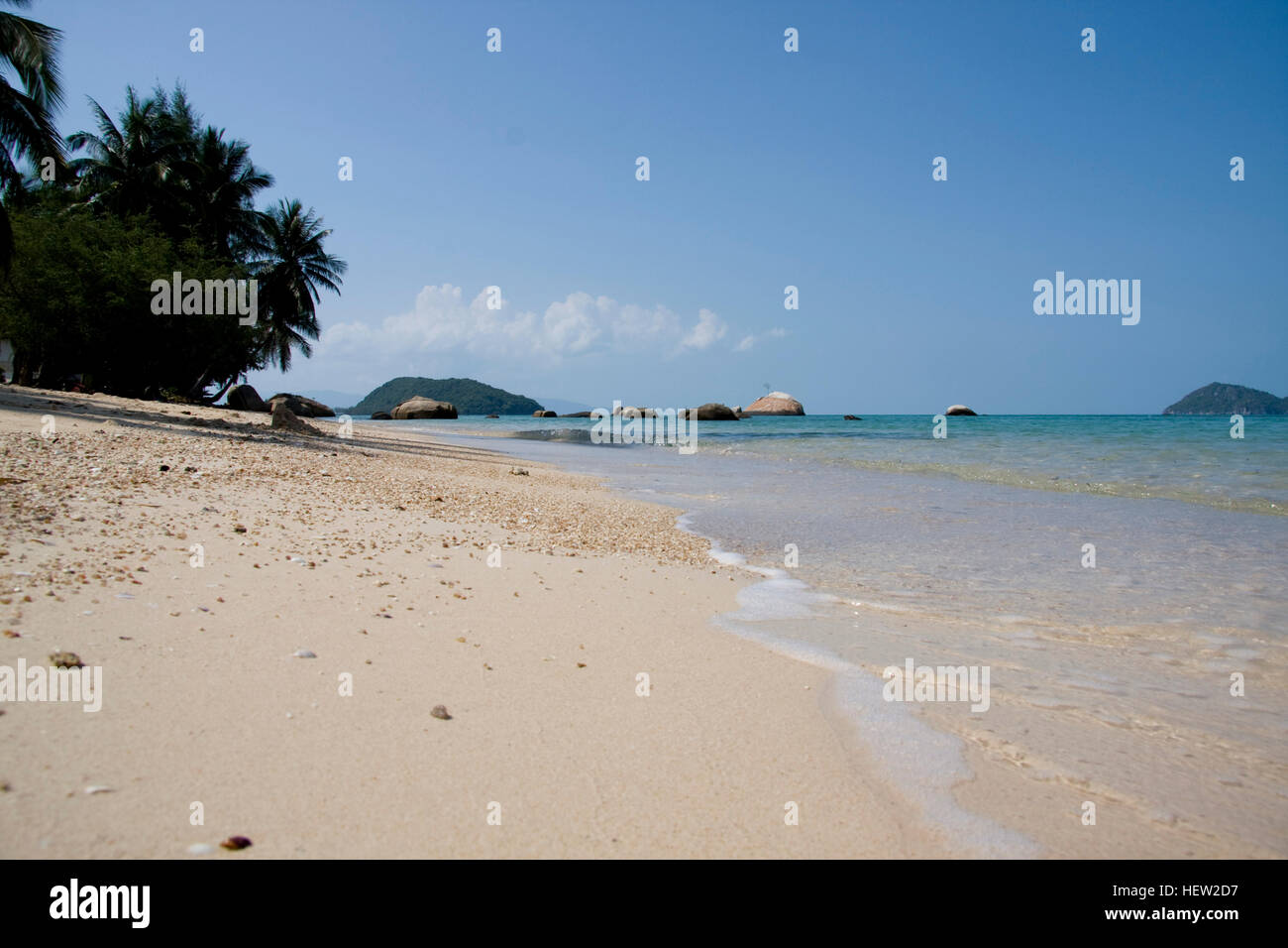 Phangan Island's beach Stock Photo - Alamy