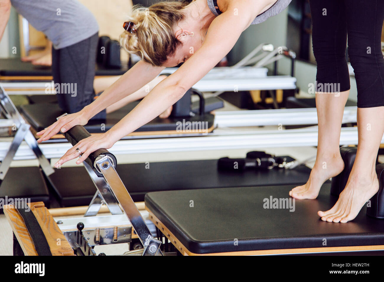 Pilates reformer hi-res stock photography and images - Alamy