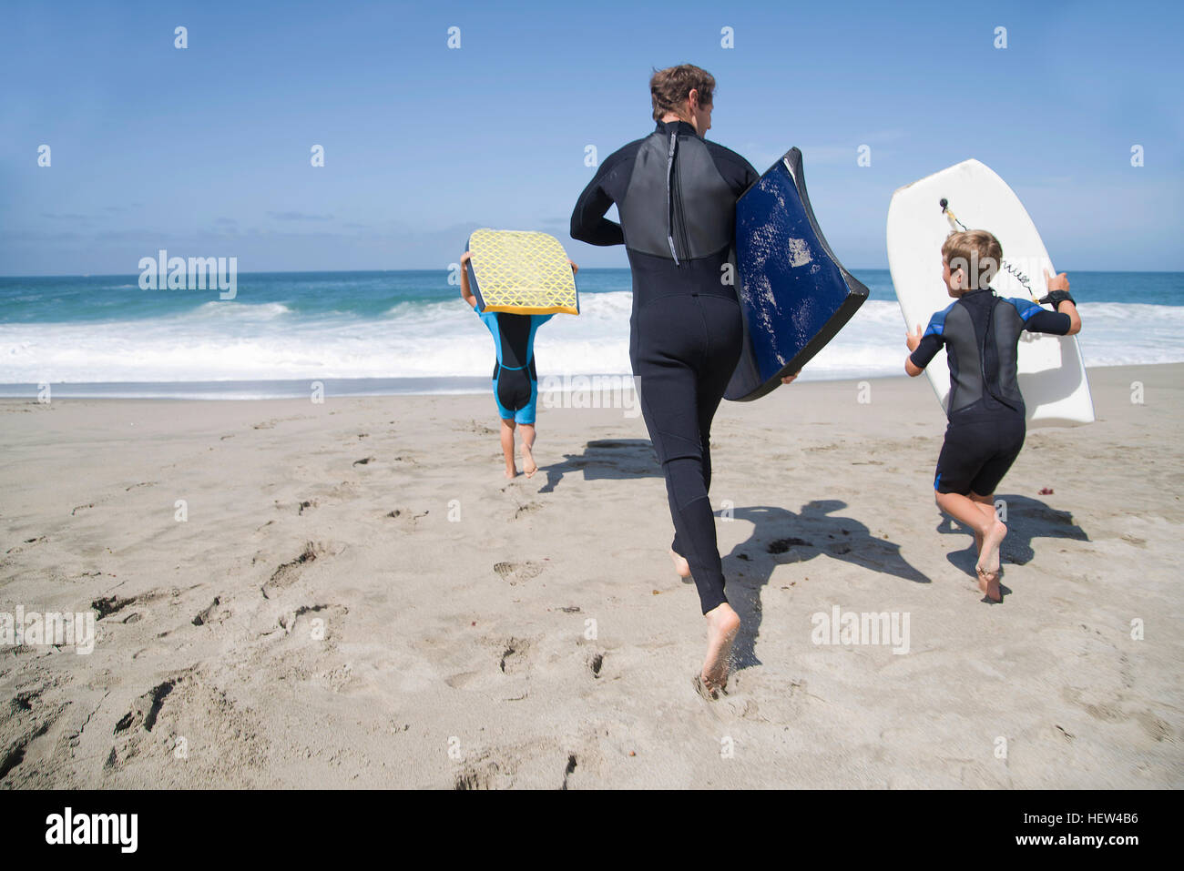 Boy Running Down The Beach High Resolution Stock Photography and Images ...