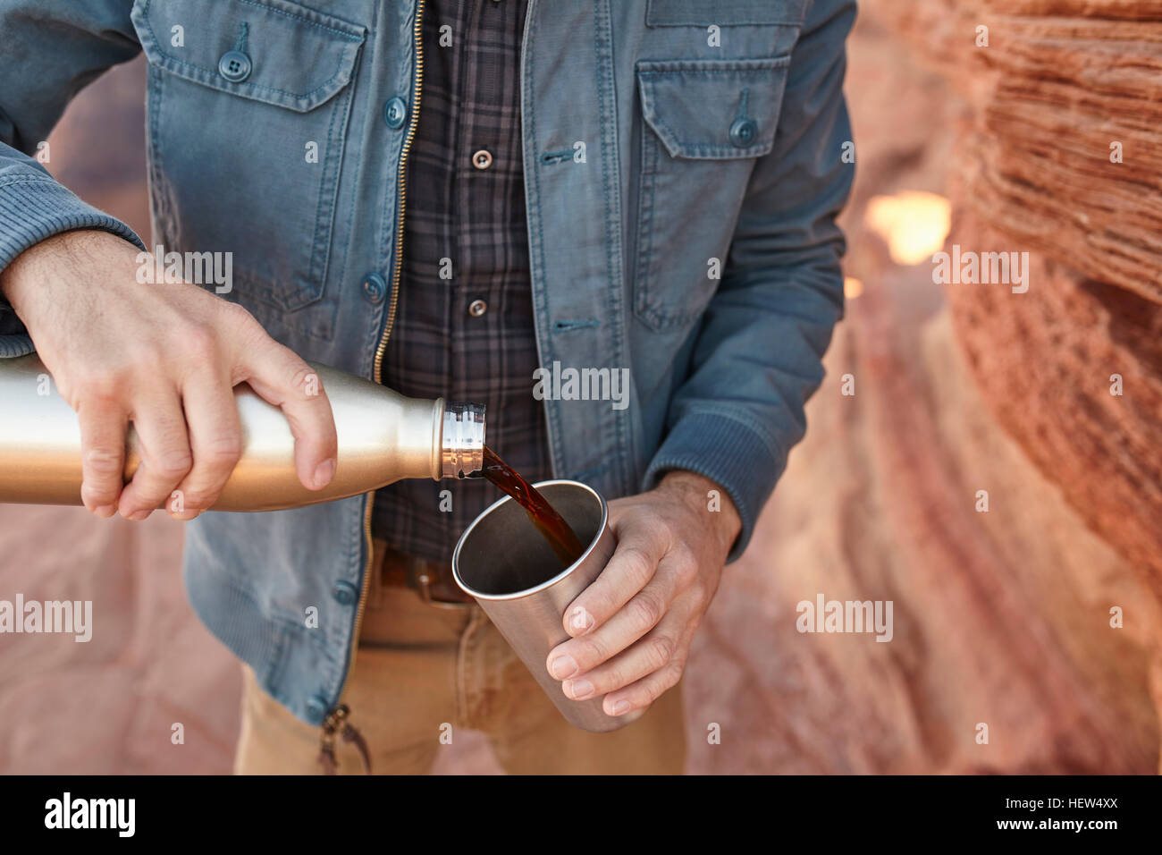 Drinking flask hi-res stock photography and images - Alamy