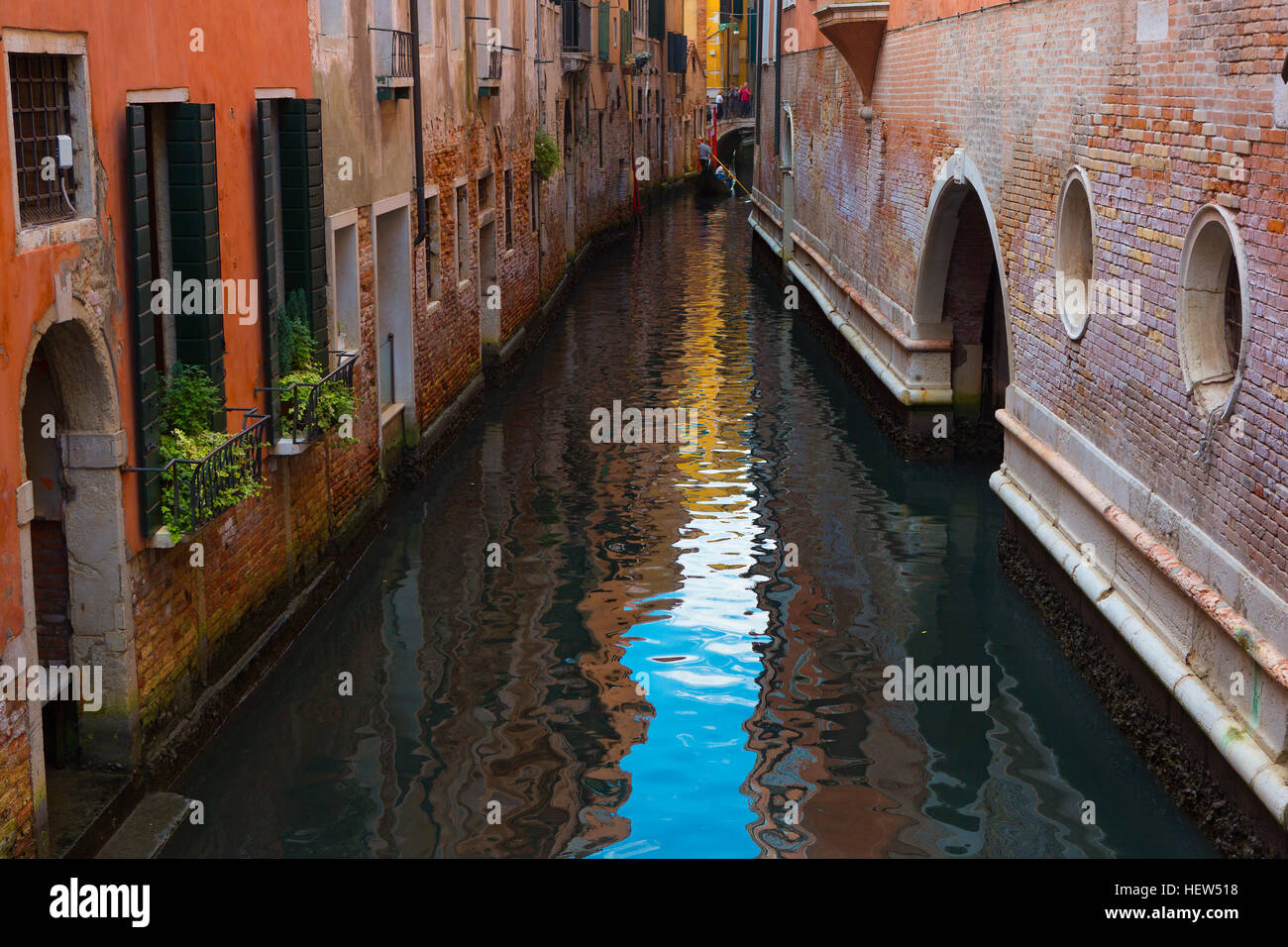 The narrow canals of venice hi-res stock photography and images - Alamy