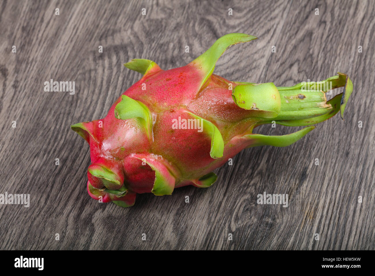 Dragonfruit - asian fruit on the wood background Stock Photo - Alamy