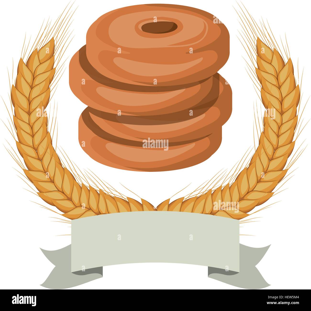 Isolated donut design Stock Vector Image & Art - Alamy