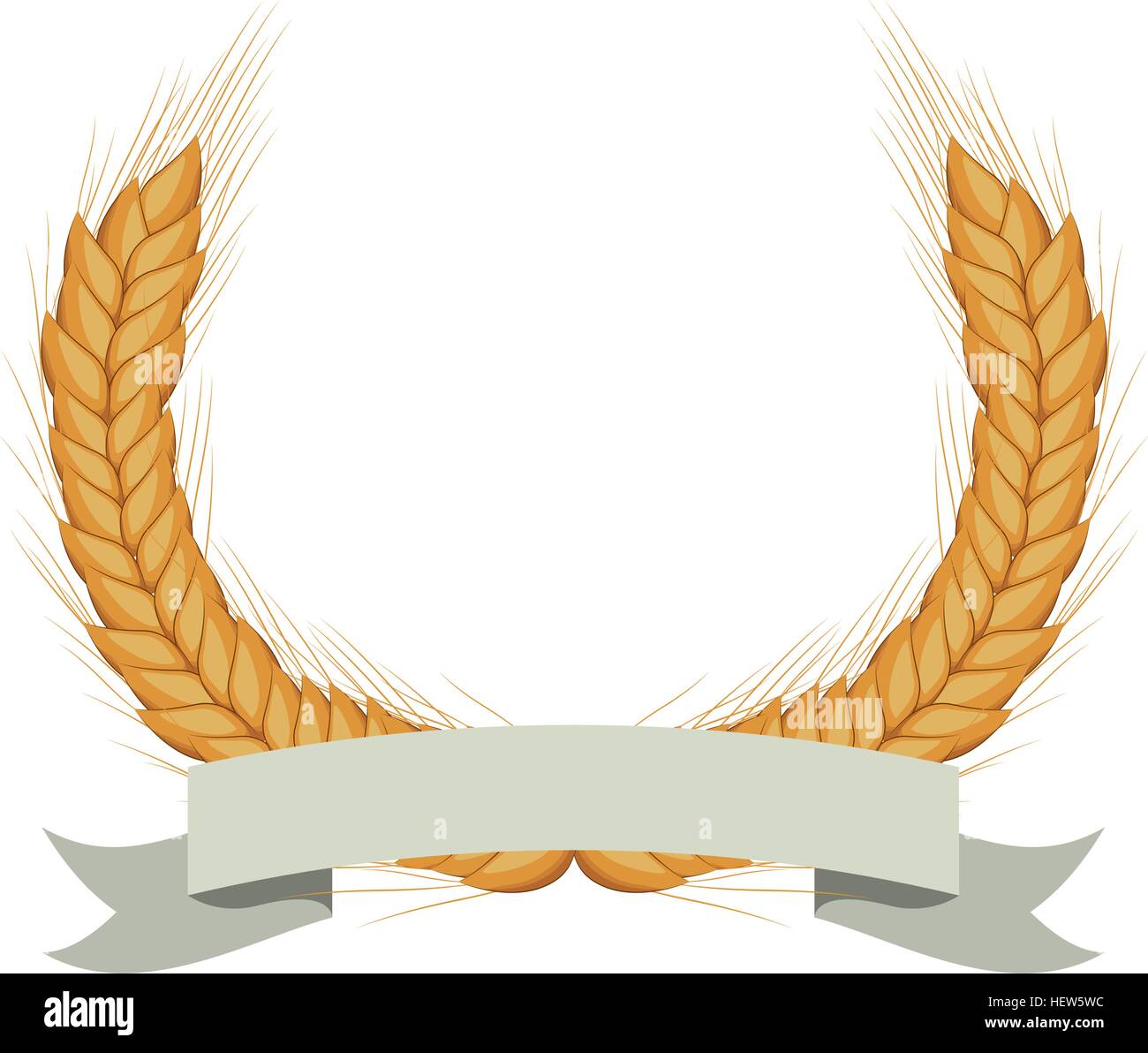Isolated wheat ear design Stock Vector Image & Art - Alamy