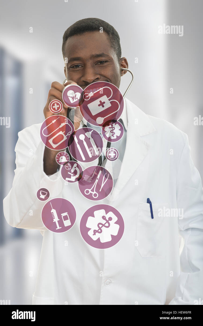 African health care symbols hi-res stock photography and images - Alamy