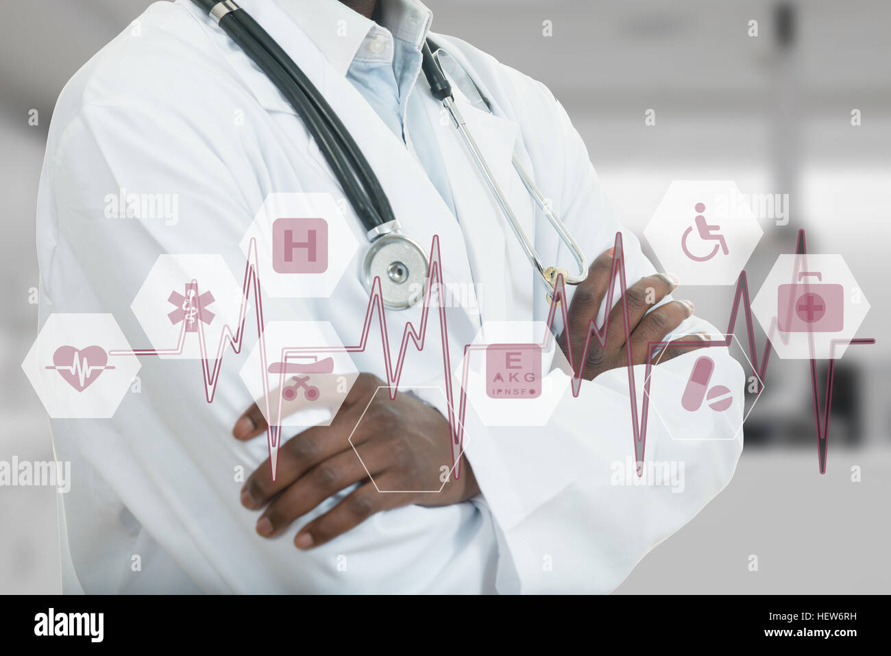 African health care symbols hi-res stock photography and images - Alamy