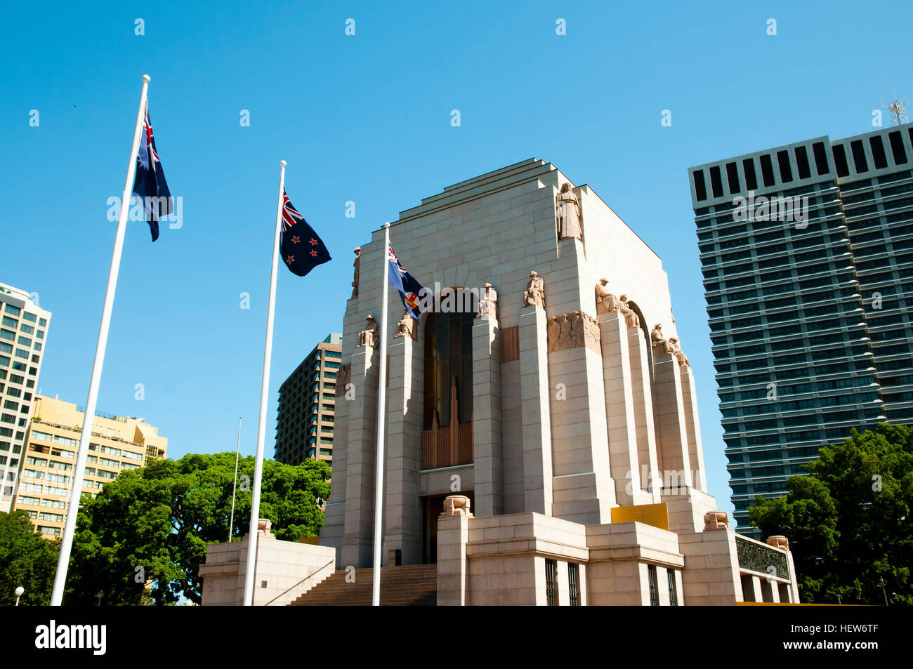 Anzac War Memorial - Sydney - Australia Stock Photo - Alamy