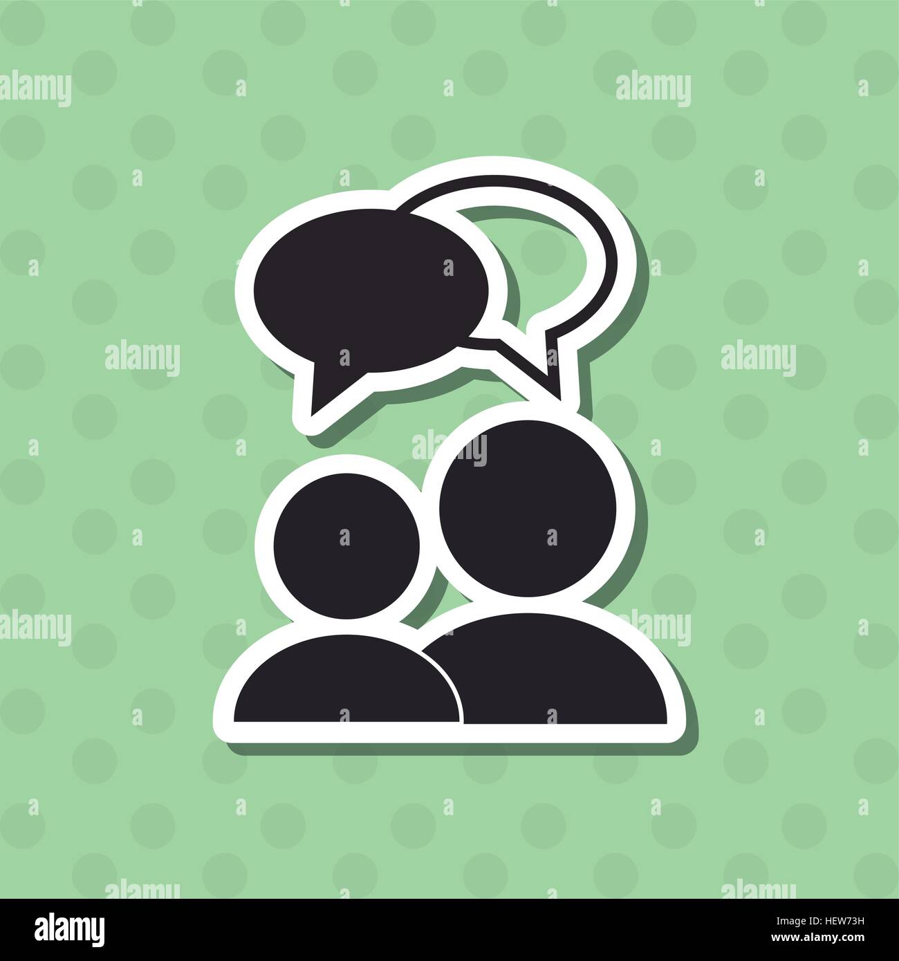 Pictogram with bubble design Stock Vector Image & Art - Alamy